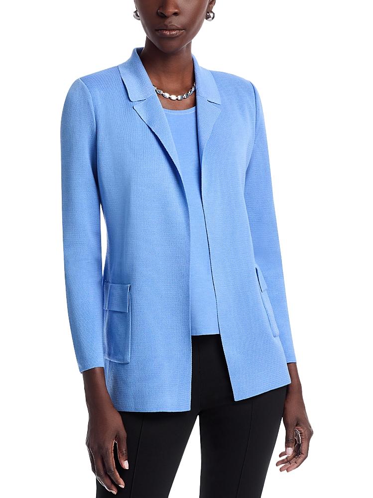 MISOOK Misook Wrinkle Resistant Knit Belted Jacket
